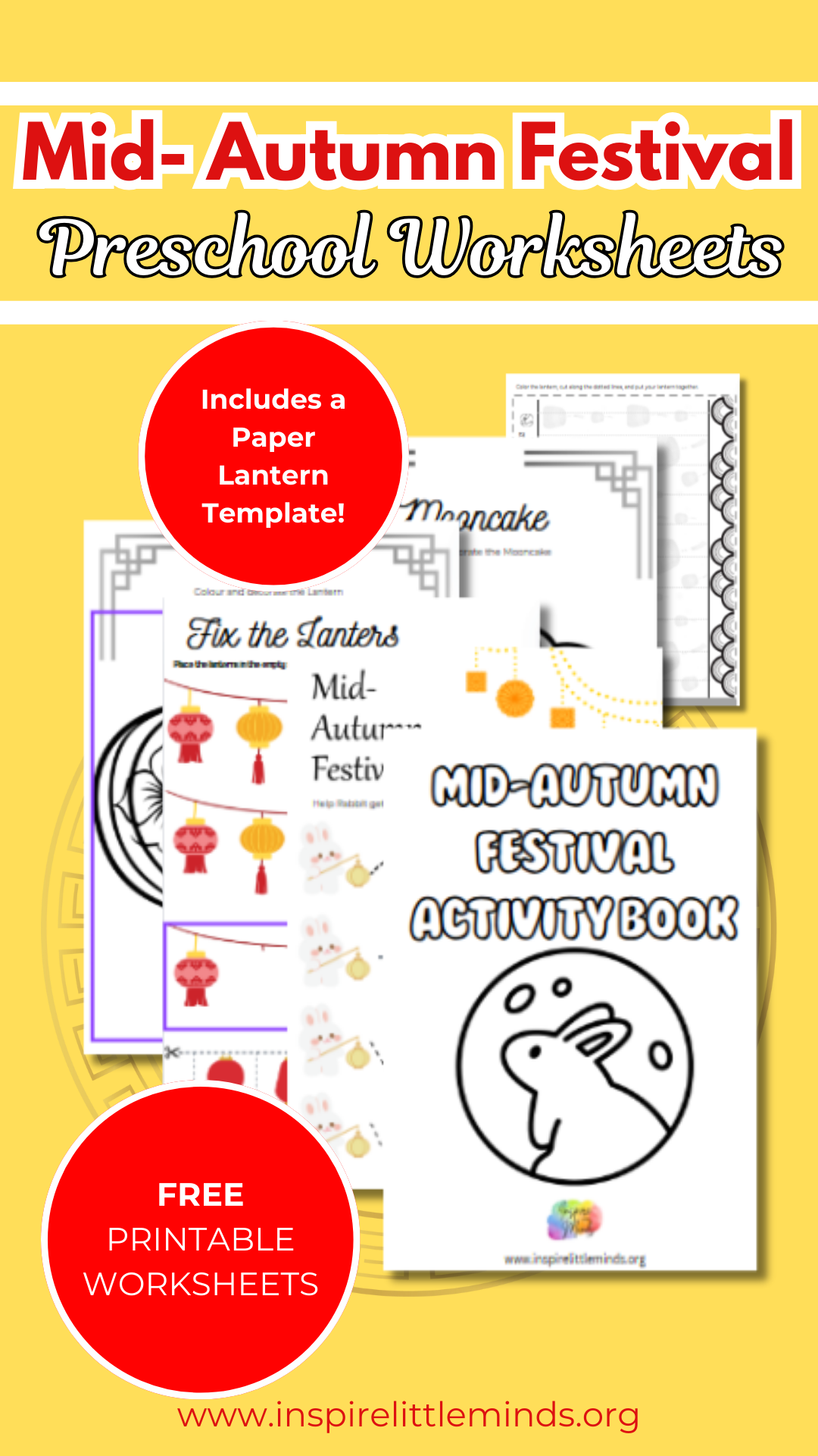 Mid-Autumn Festival Activities for Preschoolers: Free Printable ...