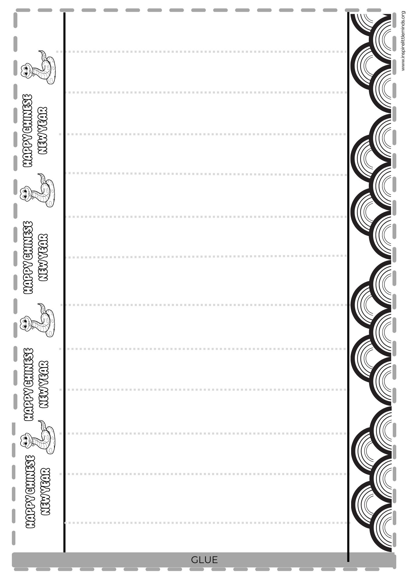 Chinese New Year Paper Lantern| Free Template – Inspire Little Minds