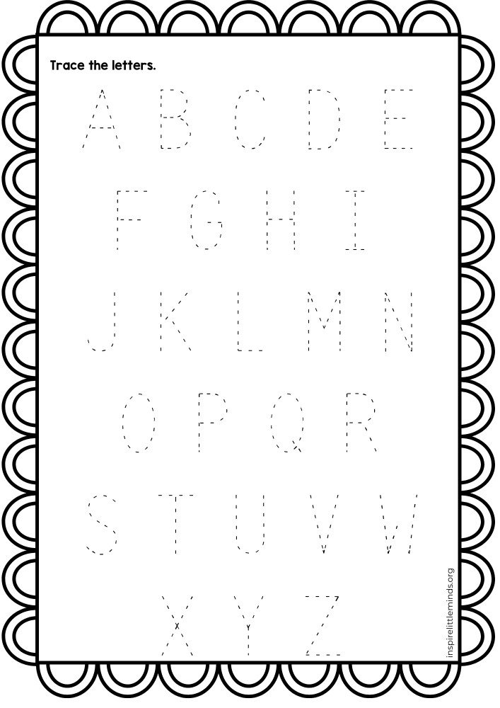 Boost Preschool Handwriting with Alphabet Tracing – Inspire Little Minds