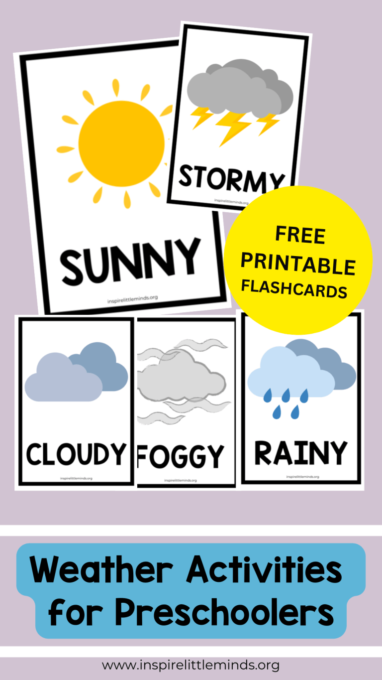Fun Weather Activities for Preschoolers – Inspire Little Minds