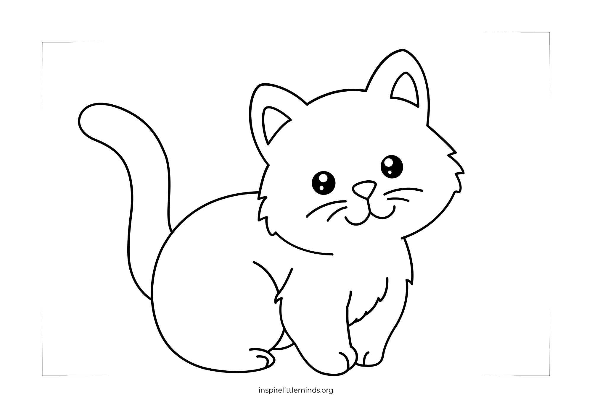Pet Animals Colouring Pages - Inspire Little Minds