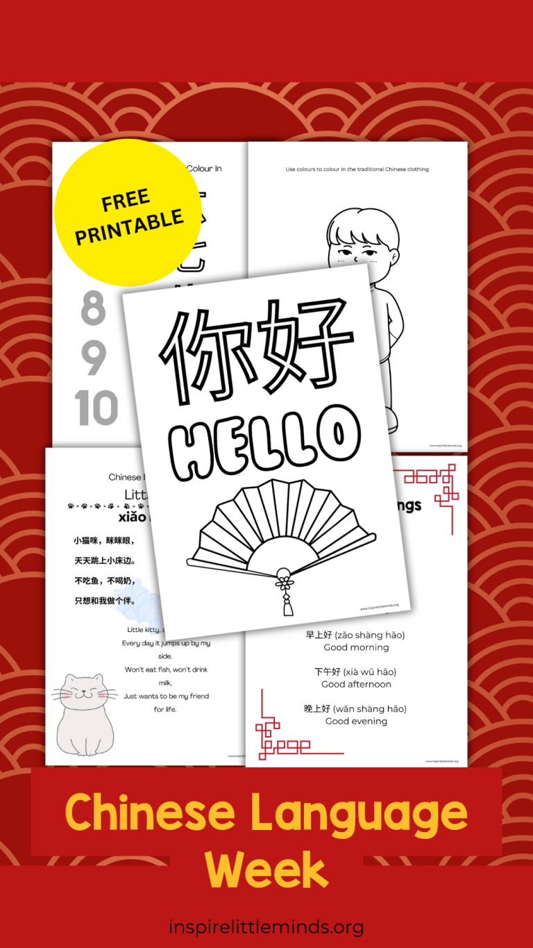 Free Resources for Chinese Language Week: Printables and Fun Ideas ...