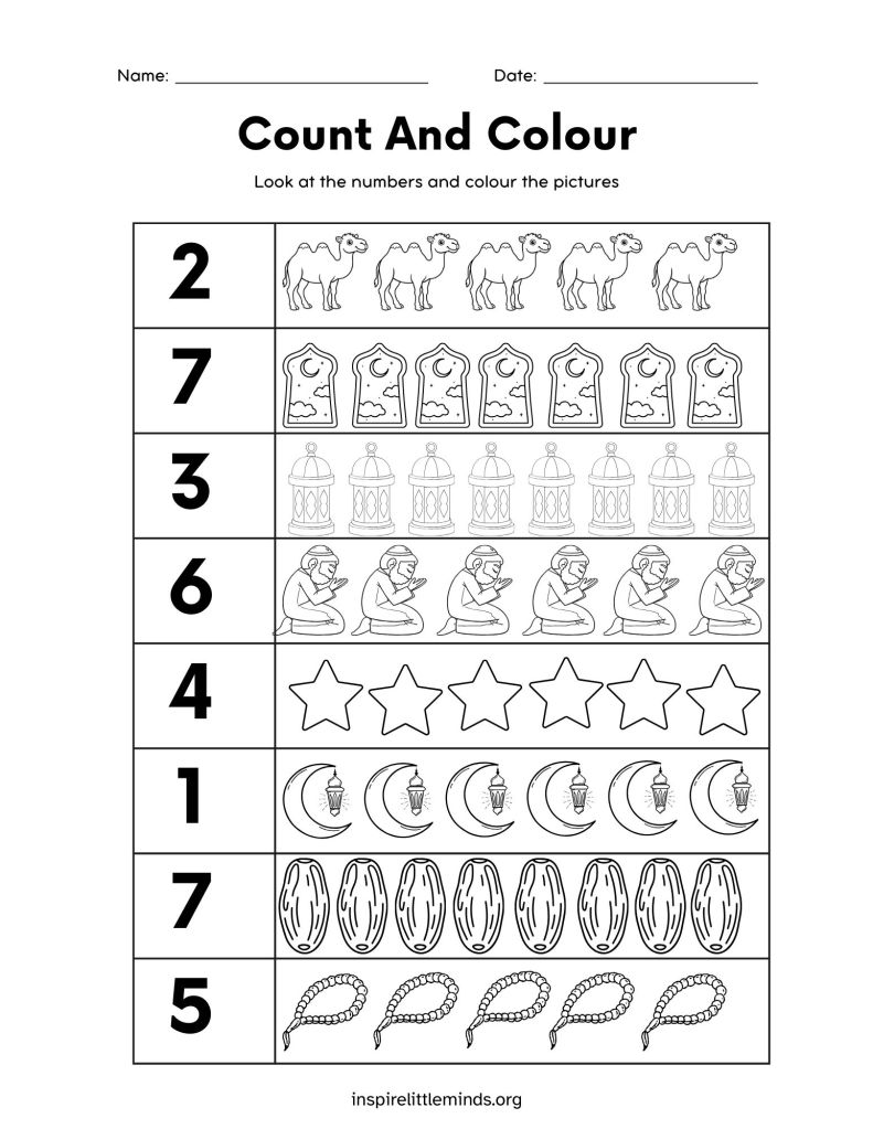 Ramadan Activities for Preschoolers – Inspire Little Minds